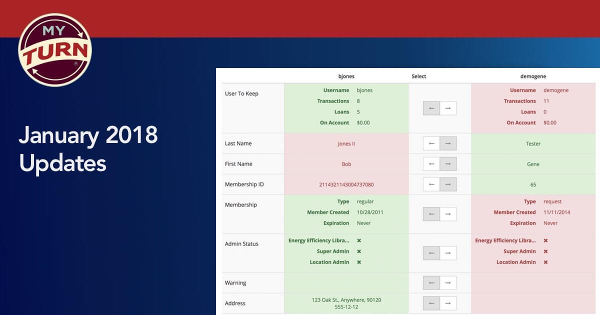 myTurn January Release & Beta Updates - myTurn